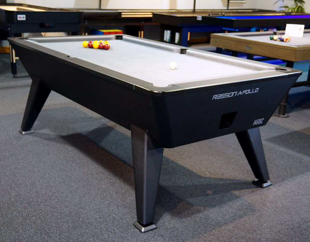 Rasson Apollo Pool Table: Black Edition | As used by Ultimate Pool